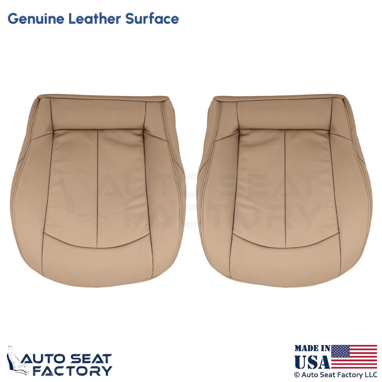 2009 Fits Mercedes Benz CLK350 Genuine Leather Front Bottom Seat Covers ...